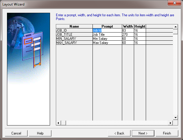 How To Create Oracle Forms By Using Wizard Infotechsite