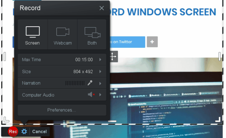Free Tools To Record Windows Screen - InfoTechSite